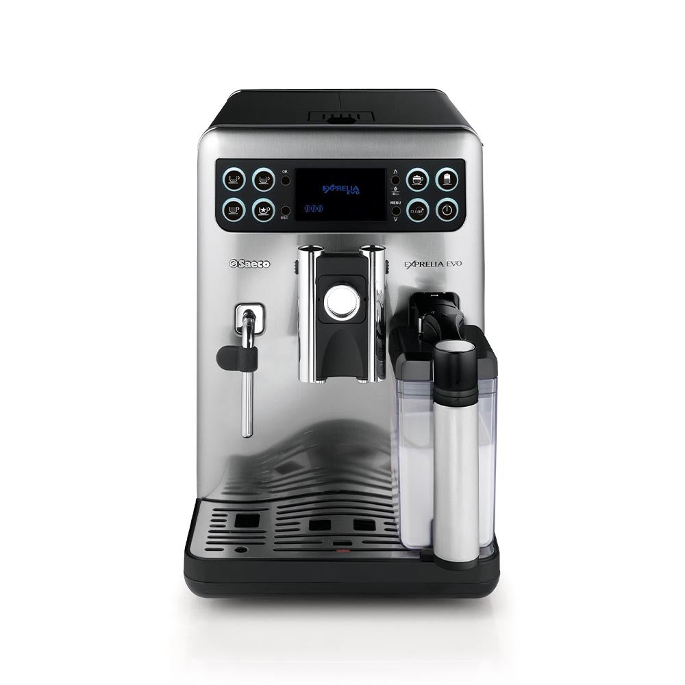 Refurbished Saeco Exprelia EVO Black Espresso Machine HD8855/47 * *STO ...