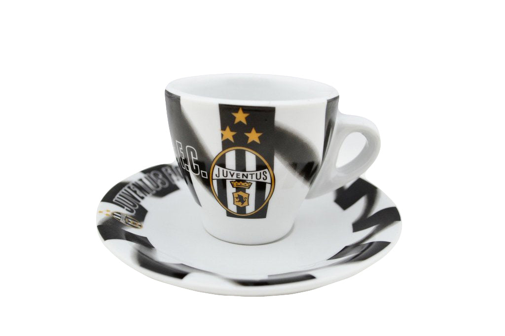 Juventus Espresso Cups--set of 6 cups and saucers - Espresso Machine ...