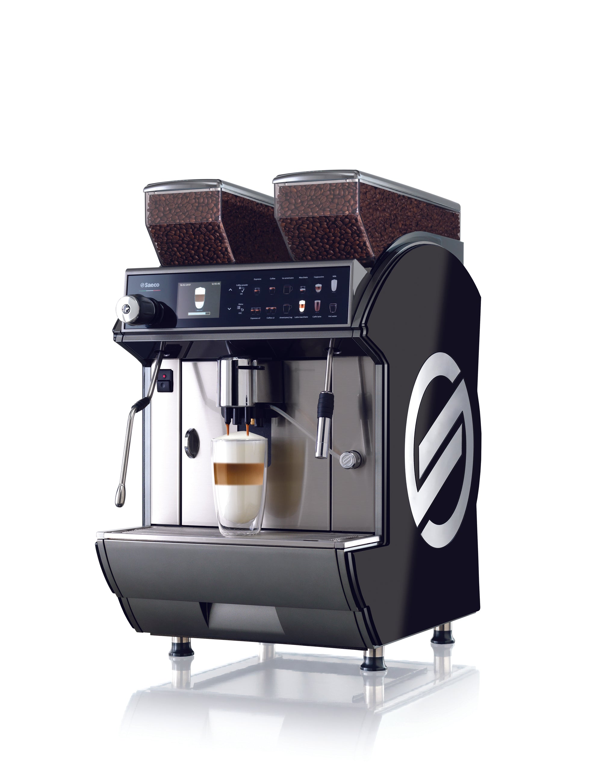 Saeco Idea Duo Restyle Cappuccino Commercial Espresso Machine ...