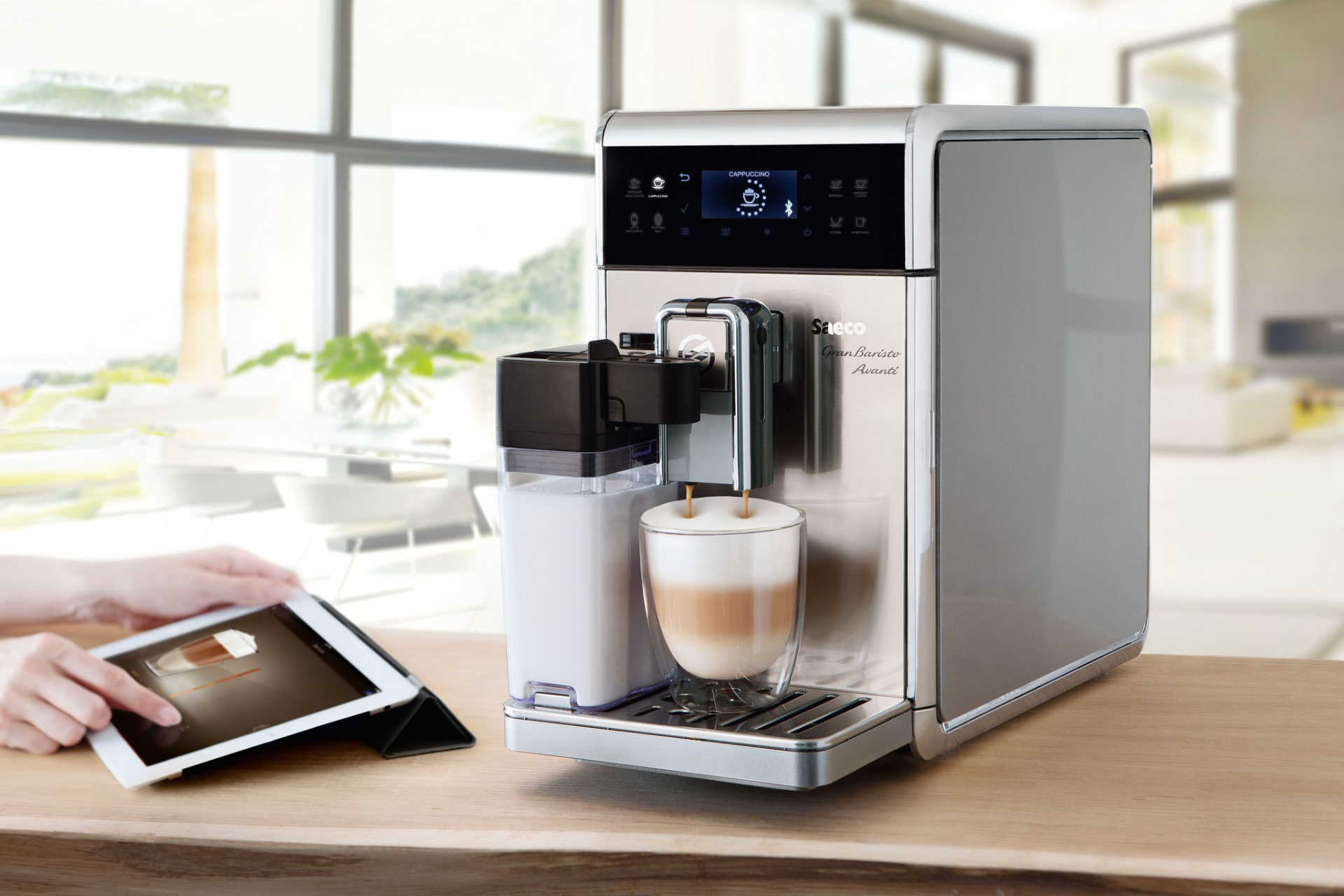 ( OPEN BOX ) Saeco GranBaristo Avanti with 2 bean hoppers HD8967 ...