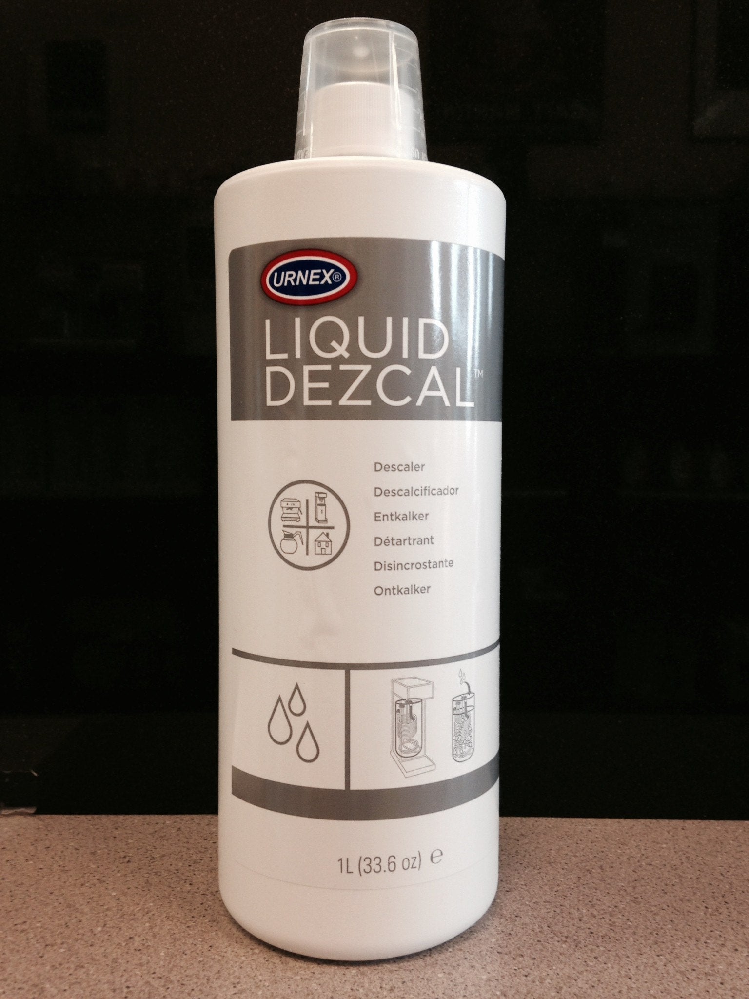 Urnex Liquid Descaler for Espresso Machines-1 Liter - Espresso Machine ...
